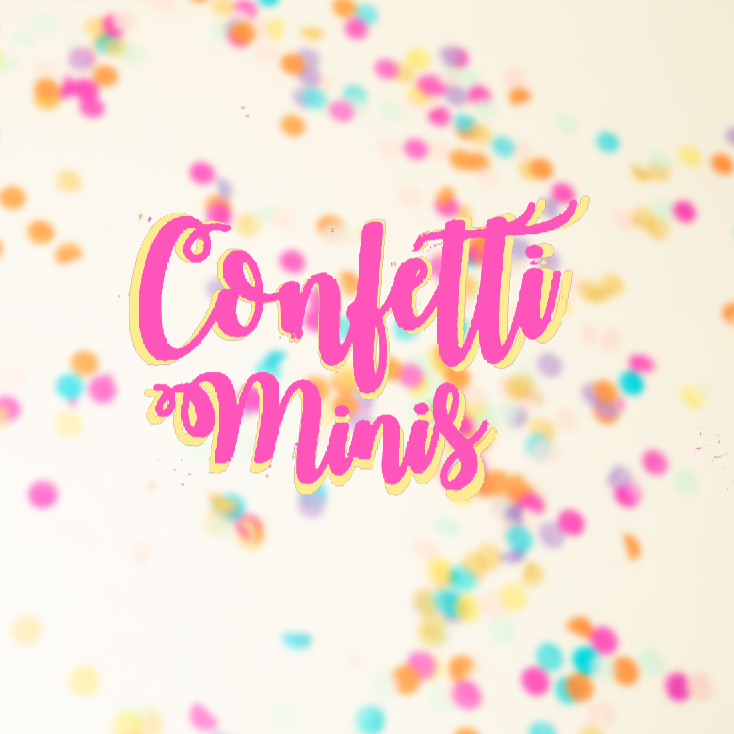 Birthday Confetti Mini - Pics by Nic Photography